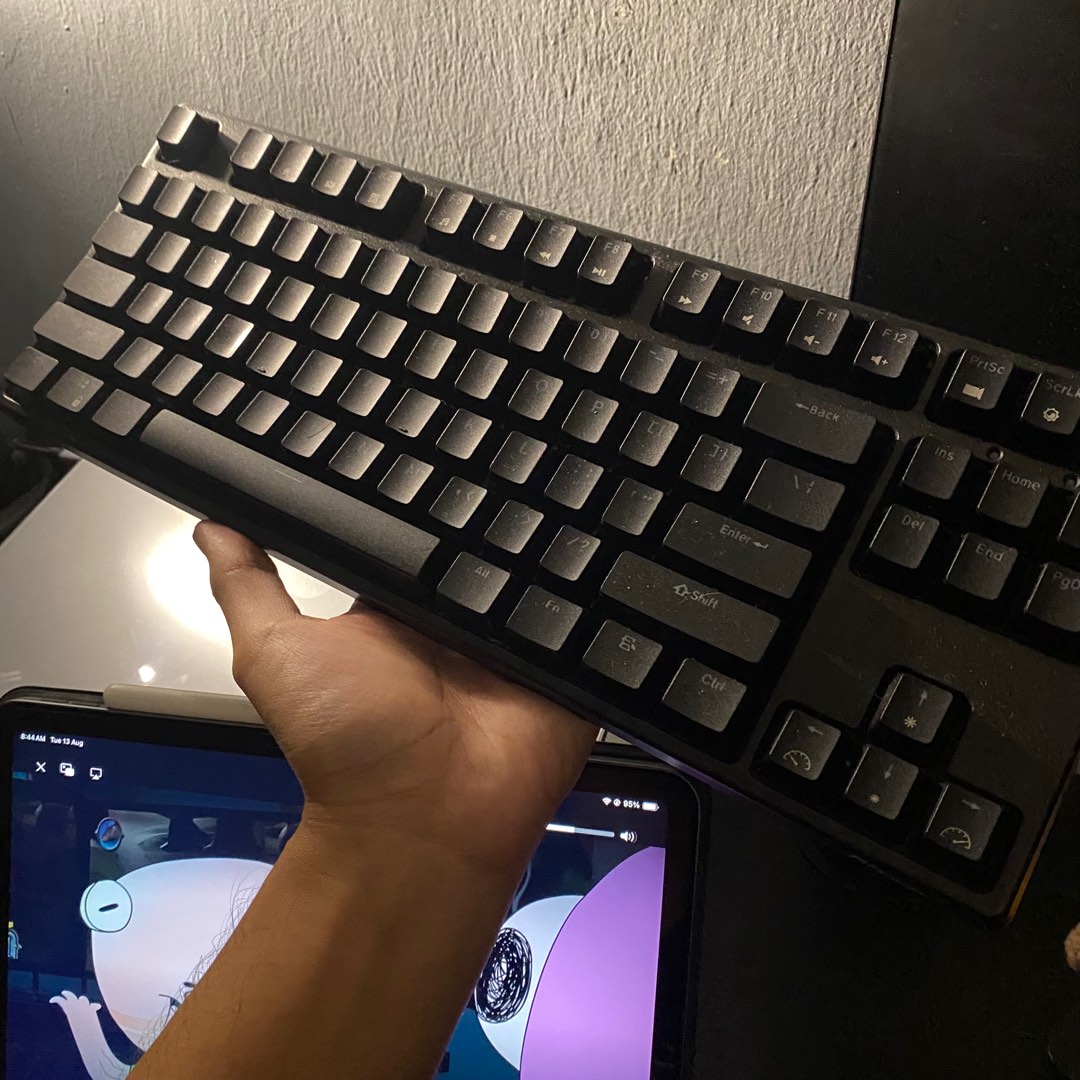 Royal Kludge RK987 Brown Hotswap [White Light], Computers & Tech, Parts ...