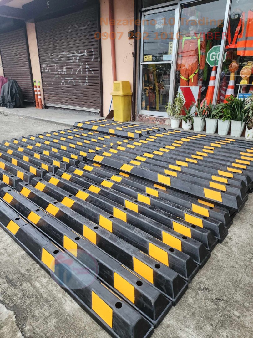 Rubberized parking stopper 29, Commercial & Industrial, Construction & Building Materials on ...