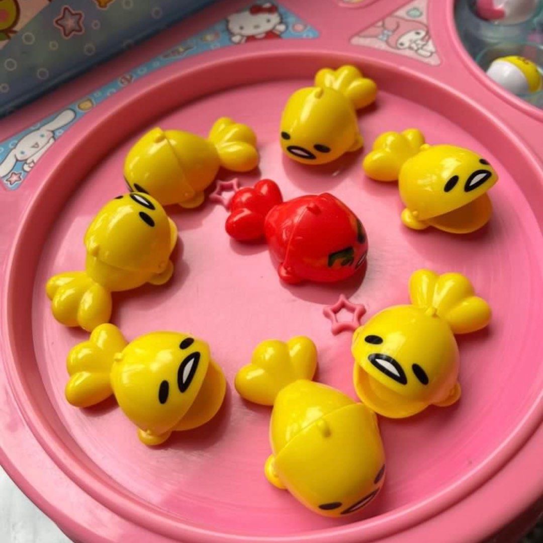 Sanrio Characters Fishing Game Gudetama Hello Kitty My Melody Keroppi ...