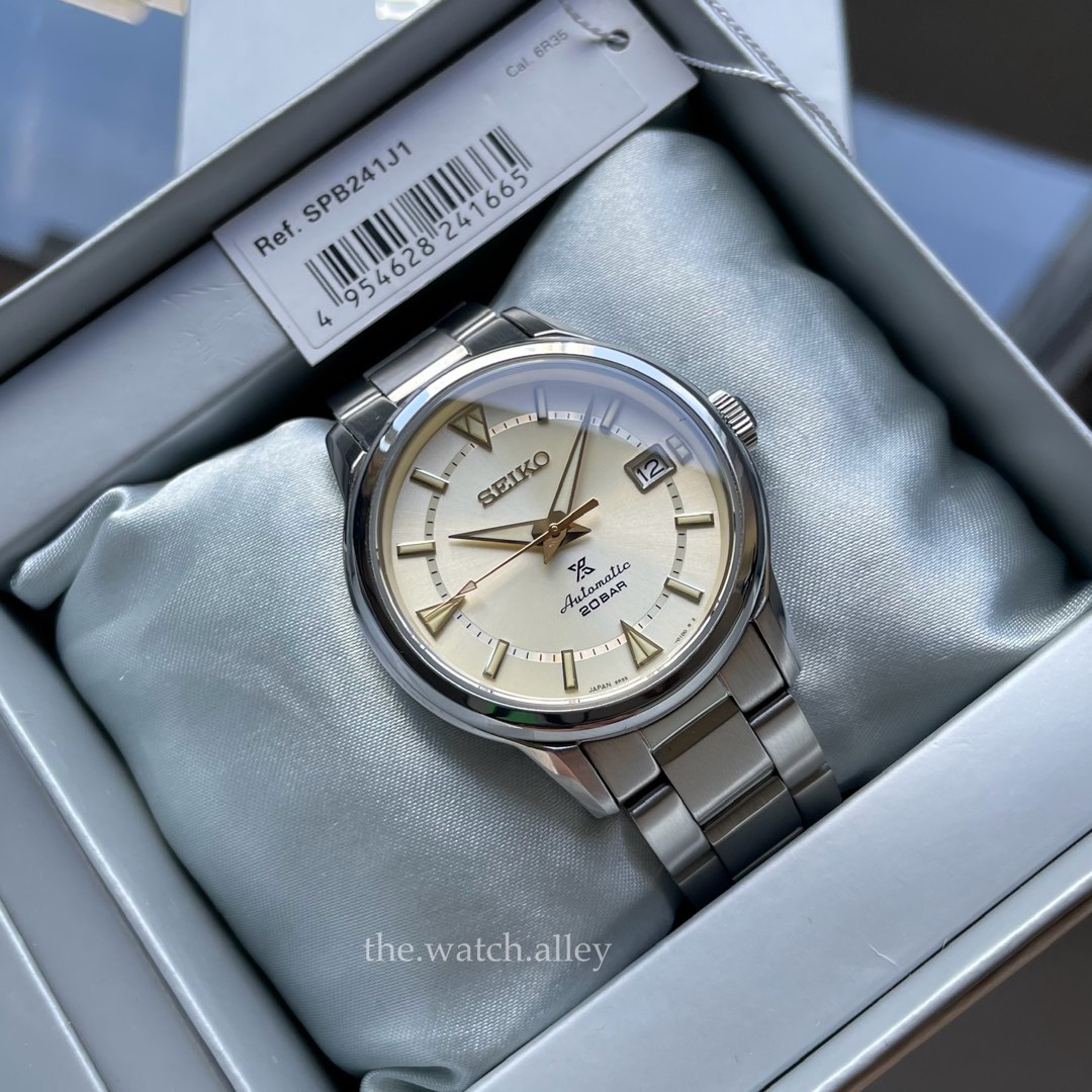 Seiko Prospex - 1959 Alpinist SPB241J1 - Cream / Champagne Dial, Luxury ...