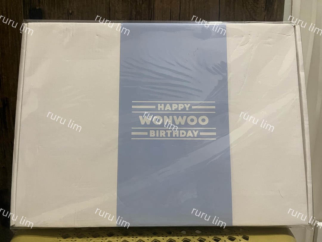 SEVENTEEN WONWOO BIRTHDAY BOX VER. 2 SEALED, Hobbies & Toys, Memorabilia & Collectibles, Fan ...