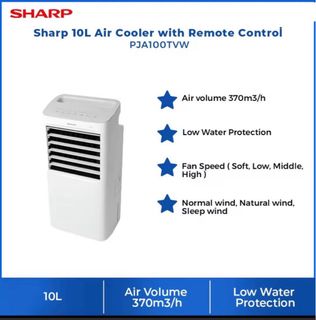 AIR COOLER with 50L high capacity, TV & Home Appliances, Air ...