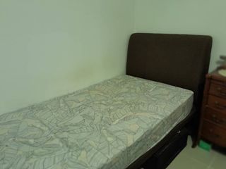 Divan Bed Katil PVC Bed Super Single Size, Furniture & Home Living ...