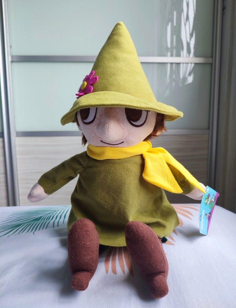 Snufkin Moomin Plush, Hobbies & Toys, Toys & Games on Carousell