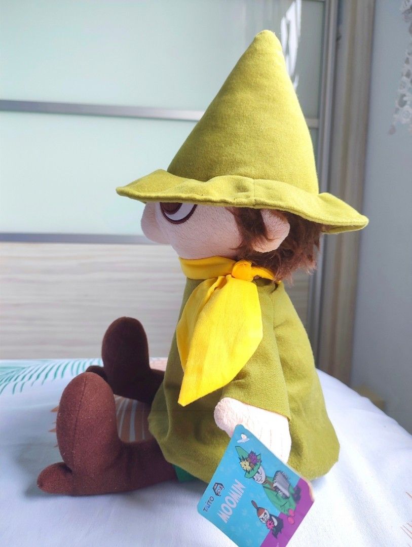 Snufkin Moomin Plush, Hobbies & Toys, Toys & Games on Carousell