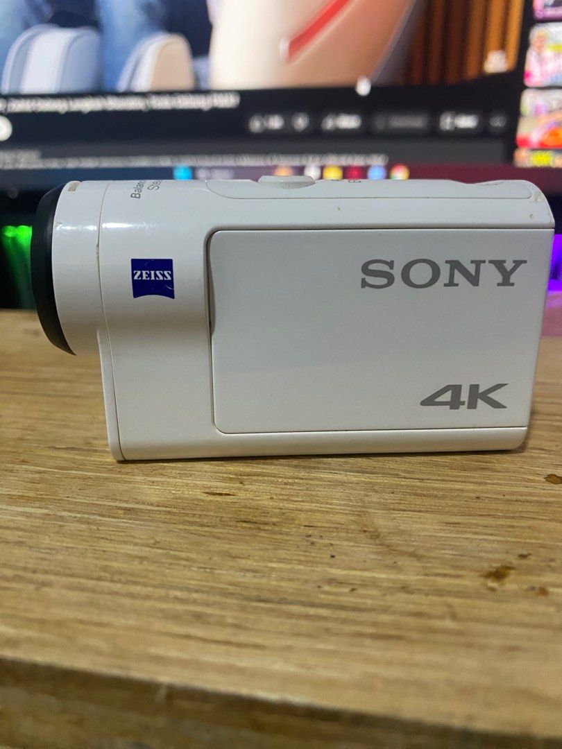 Sony fdr x3000 action camera, Photography, Video Cameras on Carousell