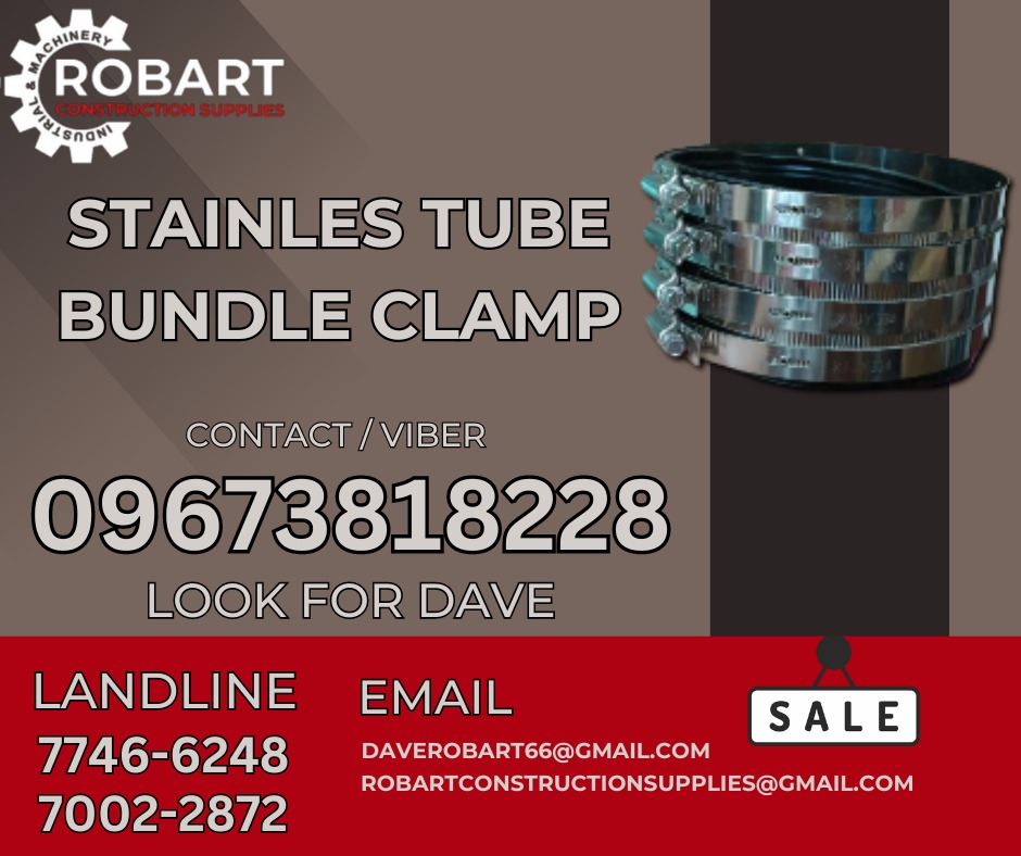 STAINLESS TUBE BUNDLE CLAMP, Commercial & Industrial, Industrial ...