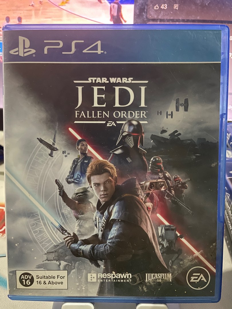 Star Wars Jedi Fallen Order for PS4, Video Gaming, Video Games ...