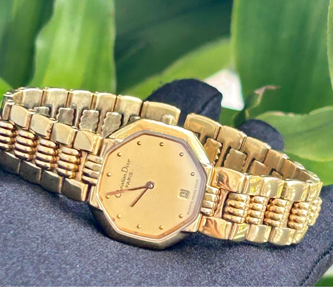 STEAL PRICE ORIGINAL PRELOVED CHRISTIAN DIOR Paris Quartz movement ...