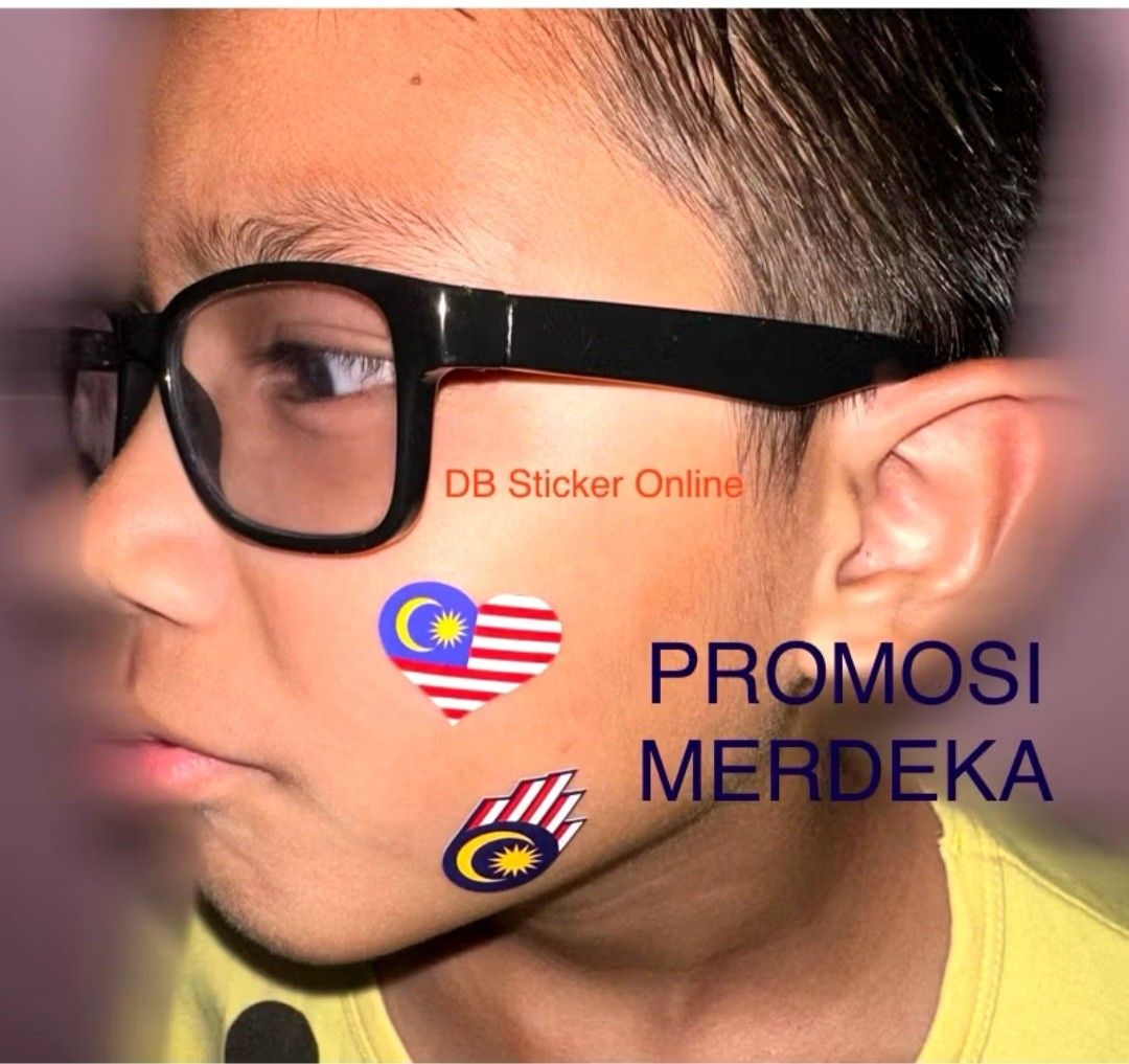 Sticker merdeka, Hobbies & Toys, Stationery & Craft, Art & Prints on ...