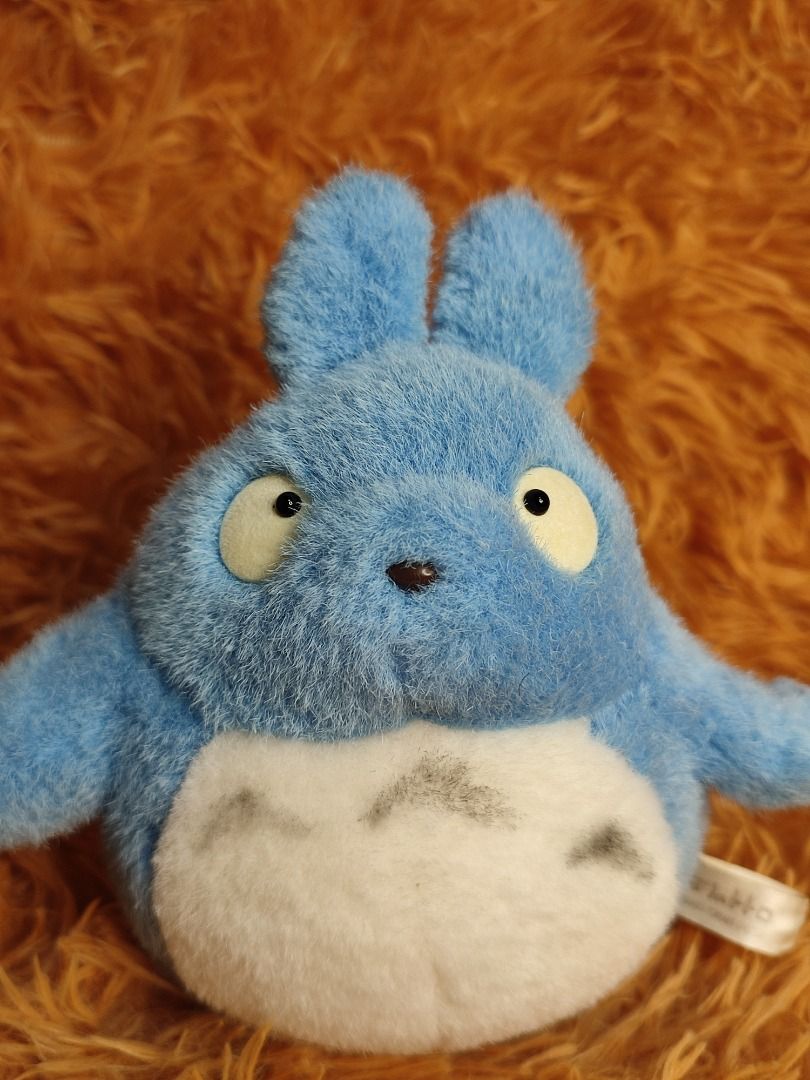 Studio Ghibli Blue Totoro Plush / Stuffed Toy Nibariki Tokuma Shoten ...