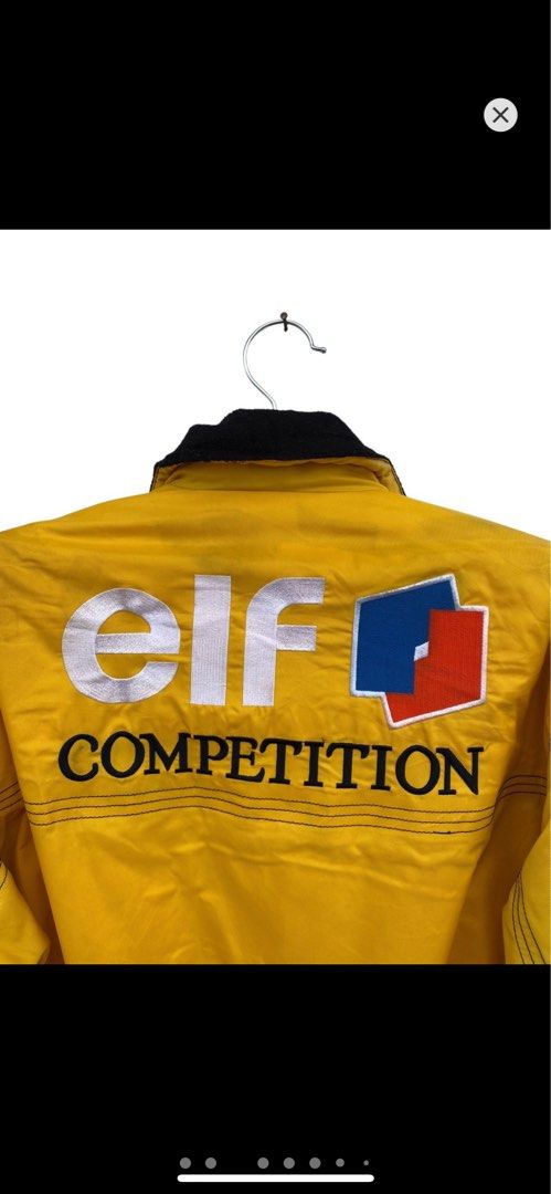 Super Rare !! Vintage Elf Racing Rider Jacket, Men's Fashion ...