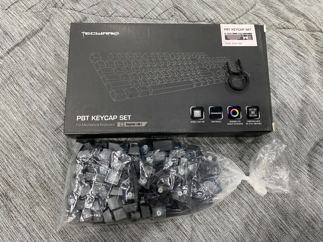 Tecware Pbt Backlit keycap set, Computers & Tech, Parts & Accessories ...