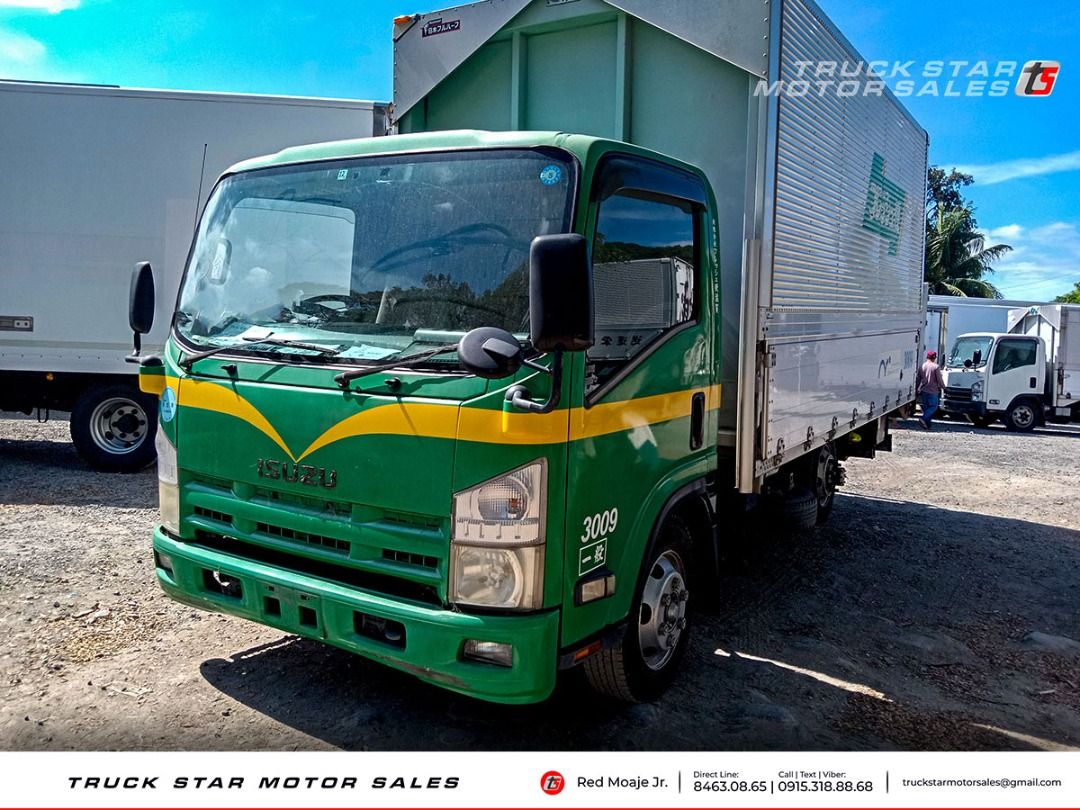 TEG E08 - Isuzu Elf Wing Van - 4JJ1 Engine - 14 Feet - Japan Suplus ...