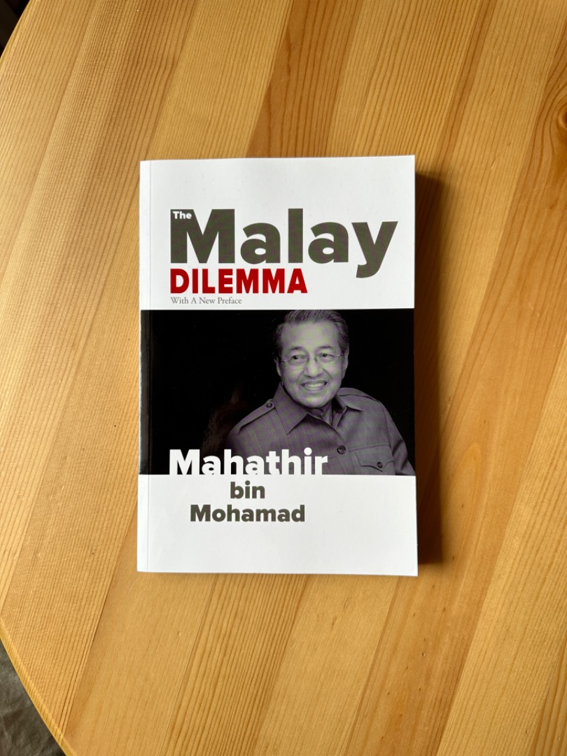 The Malay Dilemma by Dr Mahathir bin Mohamad, Hobbies & Toys, Books ...