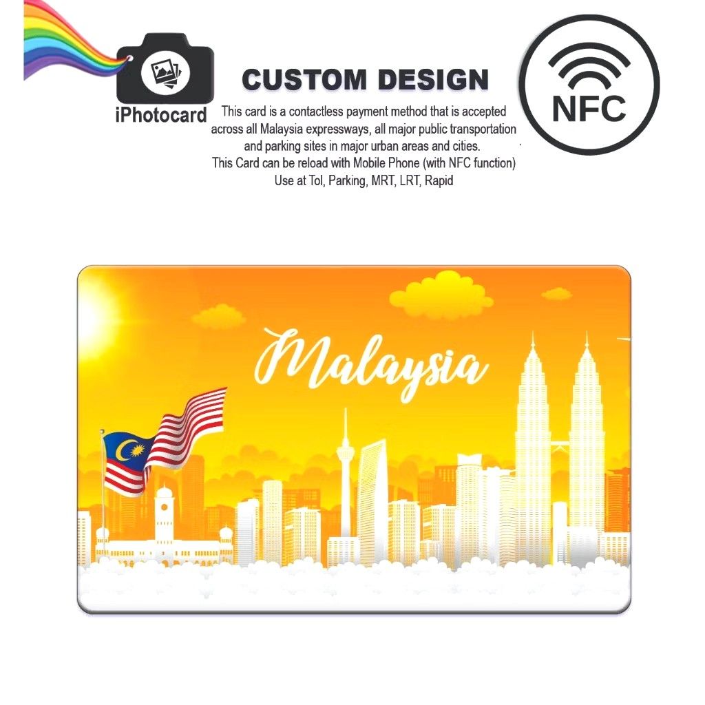 TOUCH N GO CARD - NFC TNG CARD - MALAYSIA MERDEKA LIMITED EDITION ...