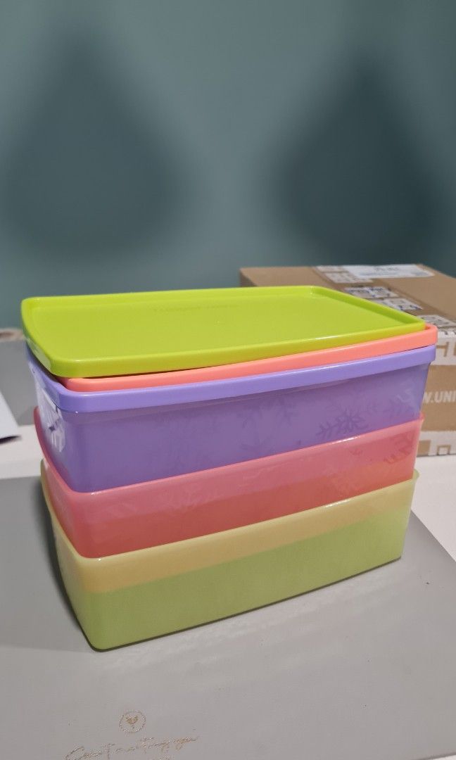 Tupperware Long Rectangular, Furniture & Home Living, Kitchenware ...