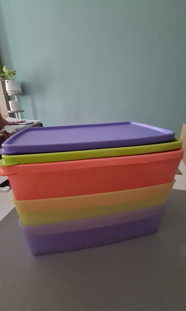Tupperware Long Rectangular, Furniture & Home Living, Kitchenware ...