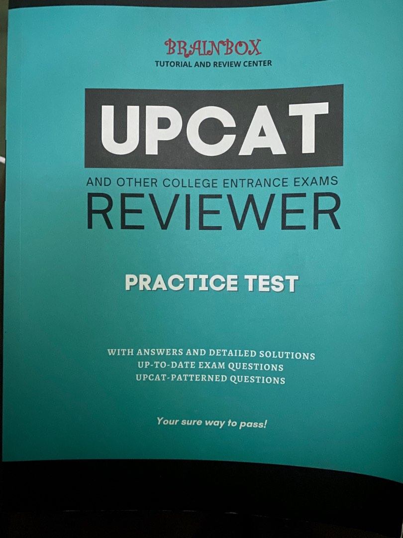 UPCAT AND OTHER UNIVERSITIES REVIEWER PRACTICE TEST, Hobbies & Toys ...