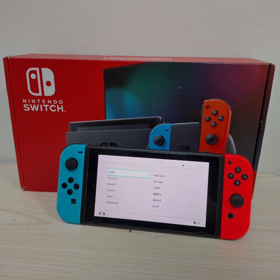 USED Nintendo Switch V2, Video Gaming, Video Game Consoles, Nintendo on ...