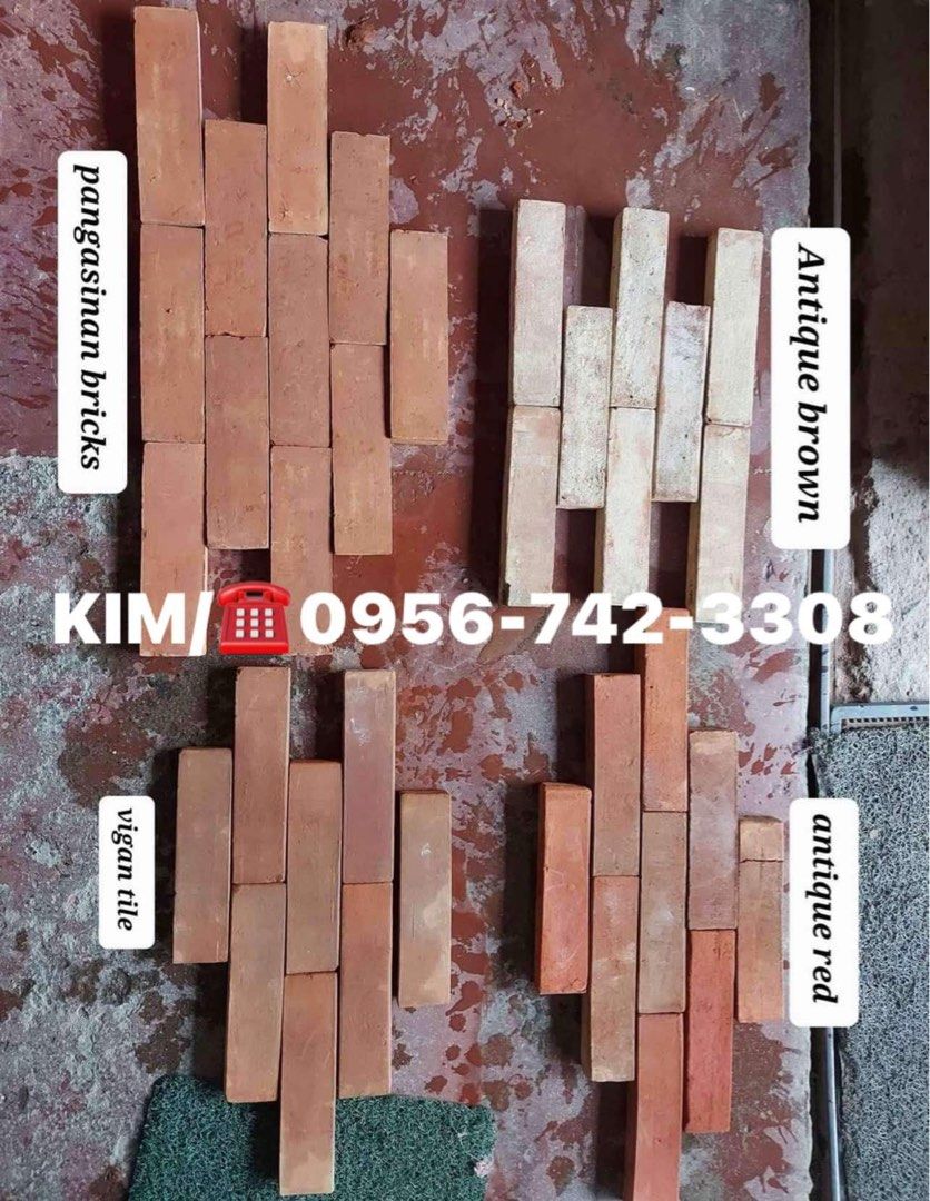 VIGAN BRICKS 2X8 INCHES, Commercial & Industrial, Construction ...