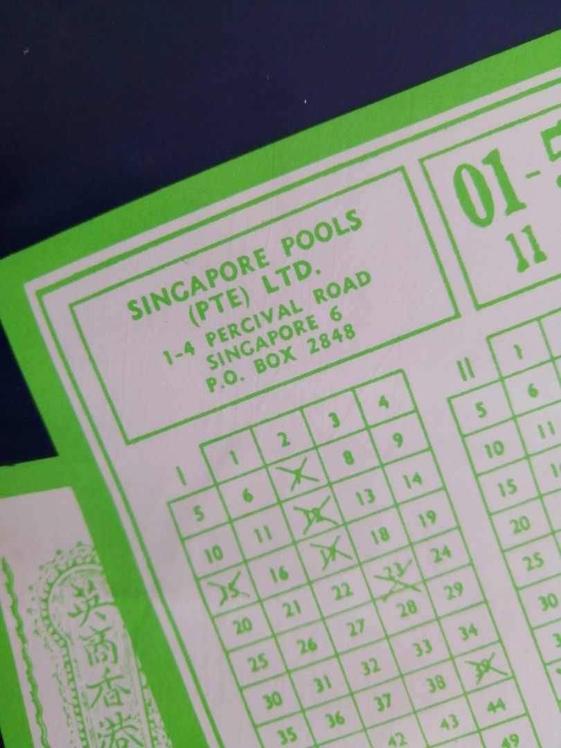Vintage 1969 Toto Poster Singapore Pools, Hobbies & Toys, Memorabilia ...