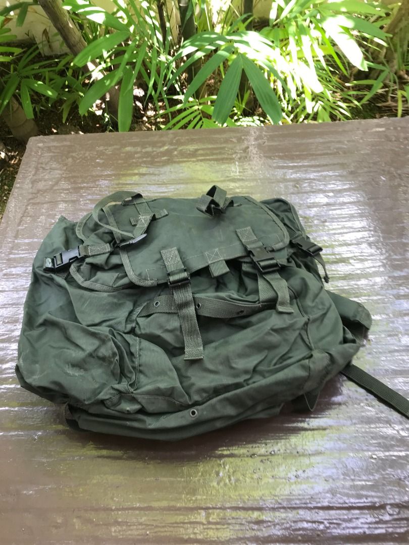 Vintage Army haversack. In good condition., Men's Fashion, Bags ...