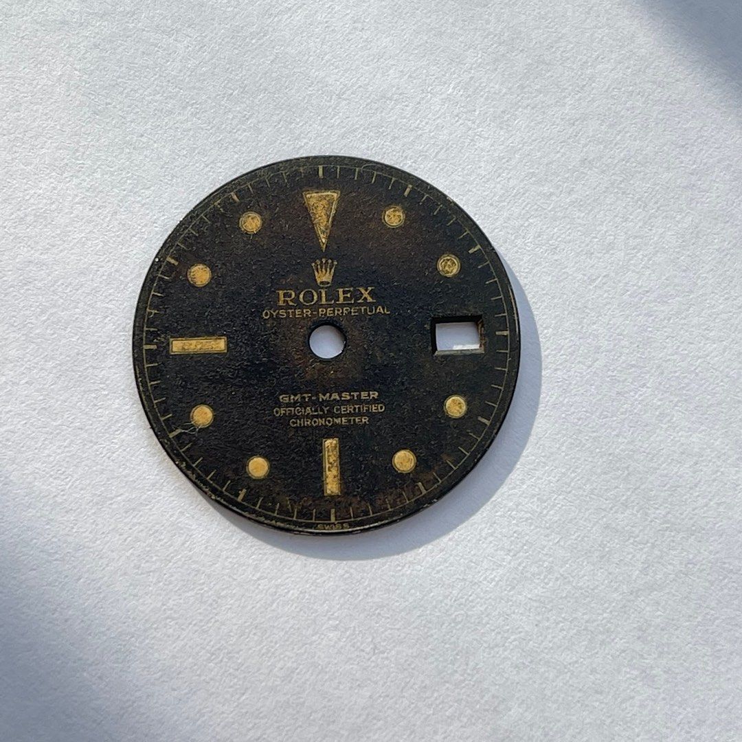Vintage original tropical Rolex 6542 GMT ‘swiss’ gilt dial, Men's ...