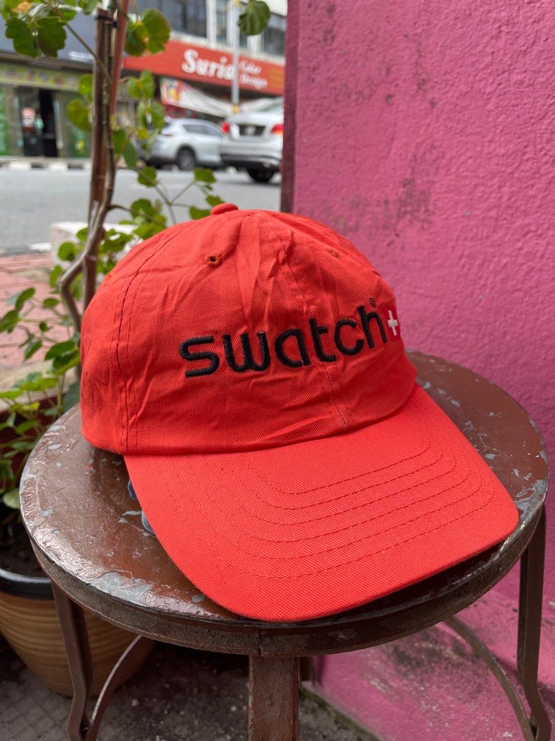 Vintage Swatch Cap, Men's Fashion, Watches & Accessories, Cap & Hats on ...
