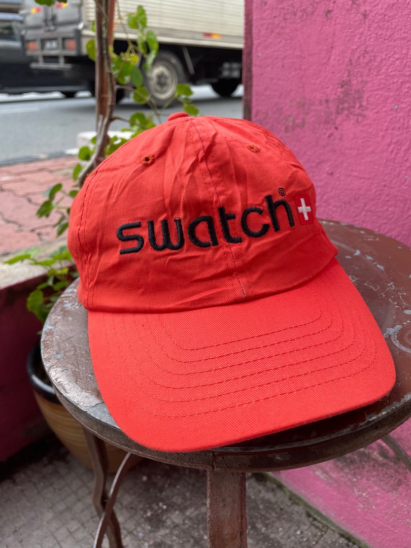 Vintage Swatch Cap, Men's Fashion, Watches & Accessories, Cap & Hats on ...
