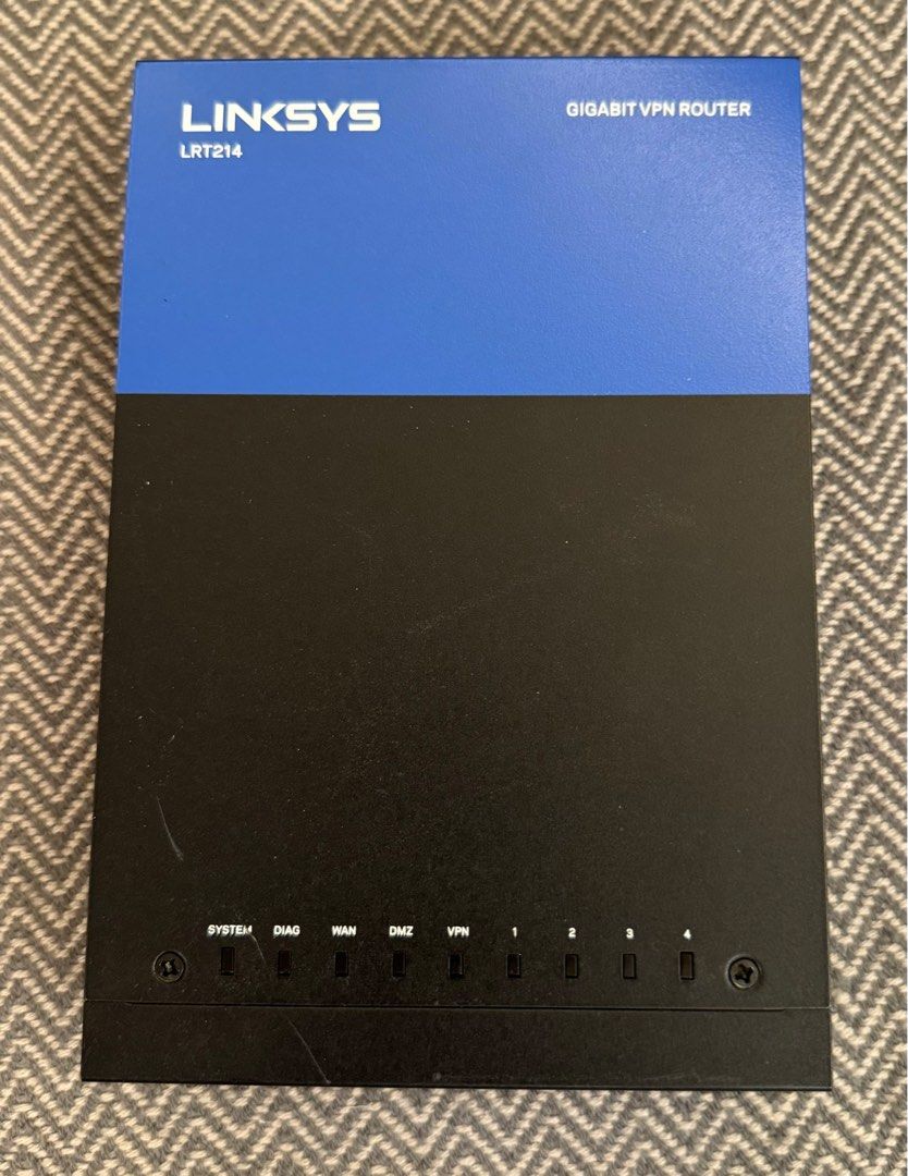 Linksys Business LRT224 Duel WAN Gigabit VPN Router 路由器, 電腦＆科技, 商務用科技產品 ...