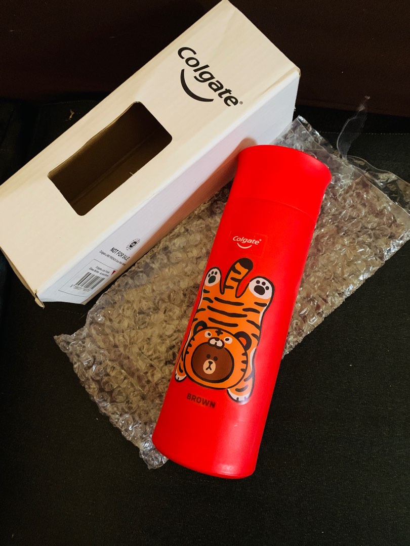 Water bottle colgate x line, Furniture & Home Living, Kitchenware ...