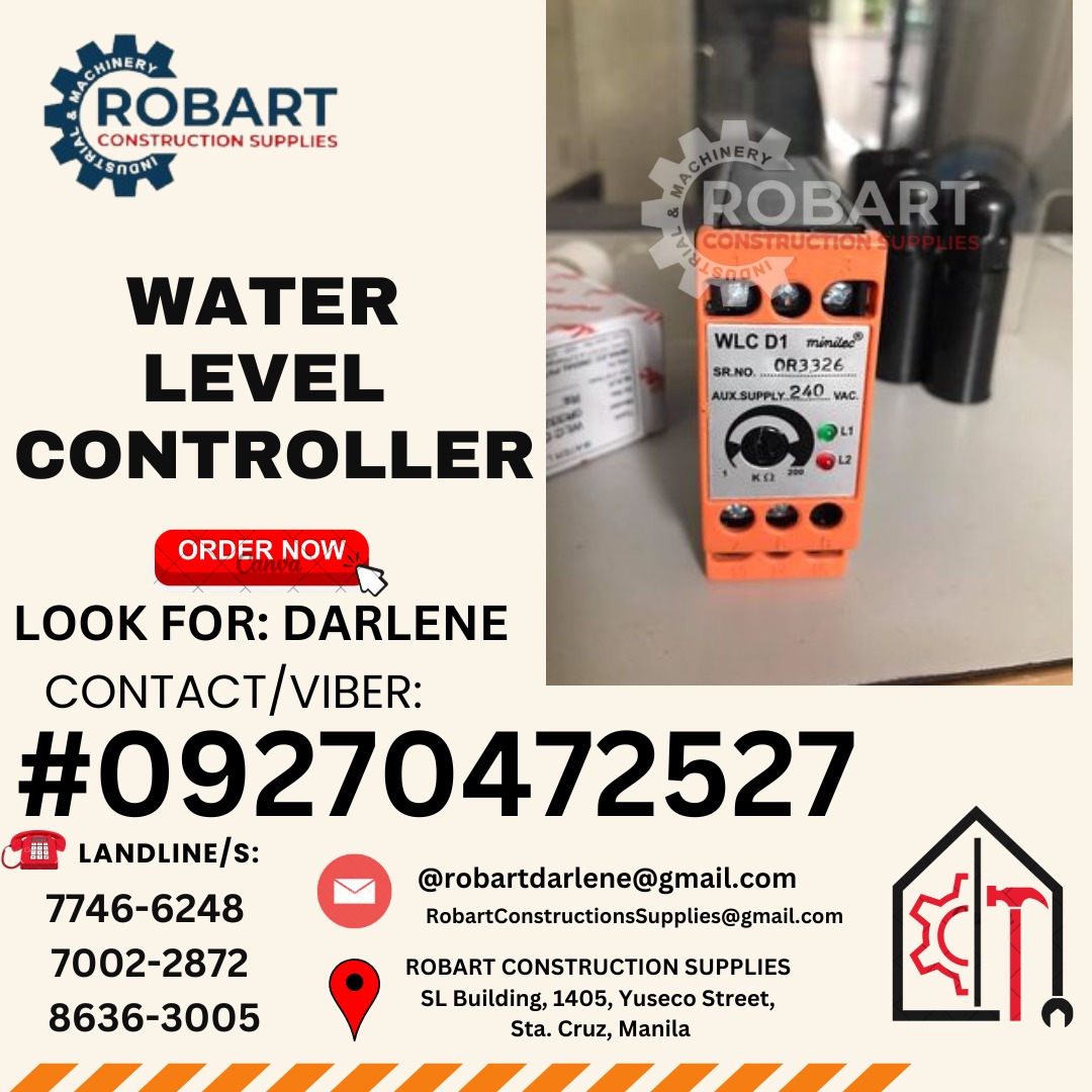 WATER LEVEL CONTROLLER, Commercial & Industrial, Construction Tools ...