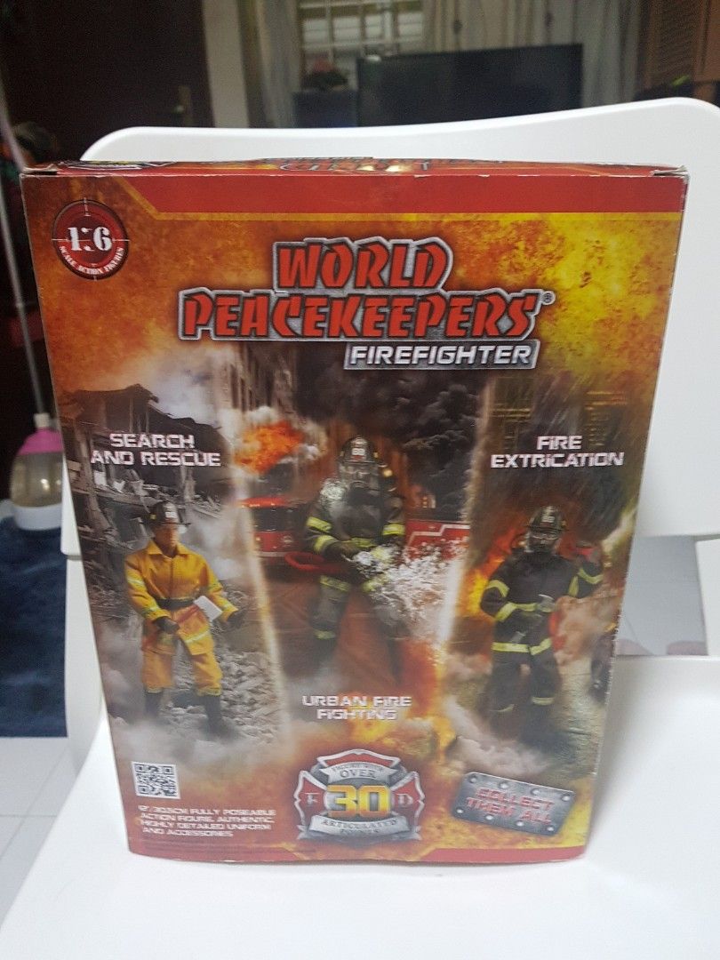 WTT WTS RARE Vintage Retro Collectables World Peacekeepers Firefighter ...