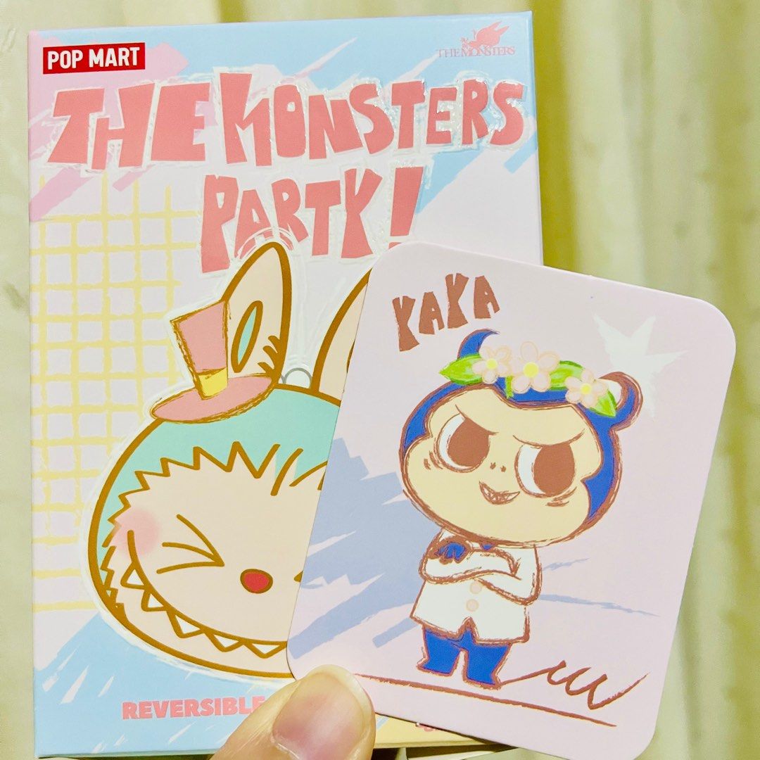 [WTS BNIF] Popmart The Monsters Party Reversible Plush Toy Blind Box ...