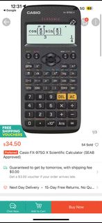 Original Casio calculator FX 991 ES 2ND edition, Computers & Tech ...