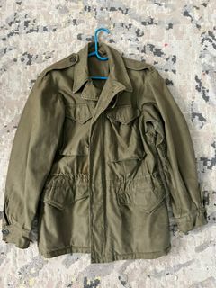 1984 Jaket Rambo M65 field Jacket US Army MED-REG OG 107, Men's Fashion ...