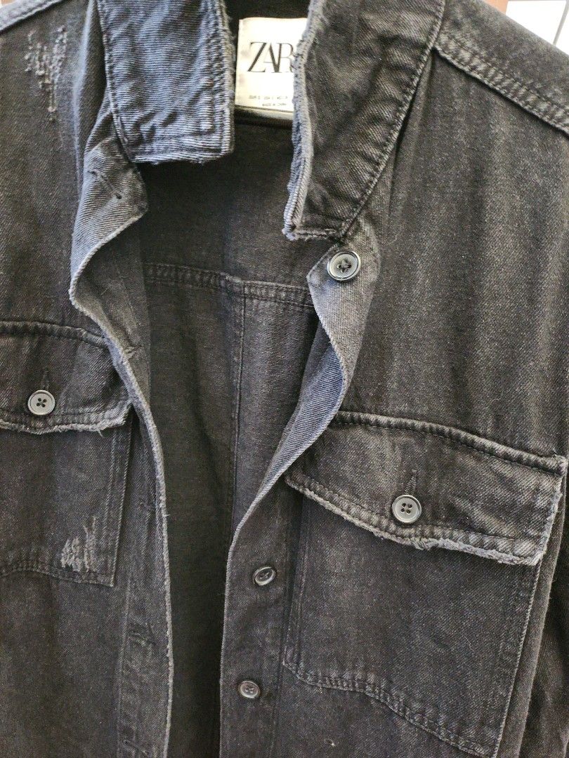 Zara oversized black jacket, Women's Fashion, Coats, Jackets and ...