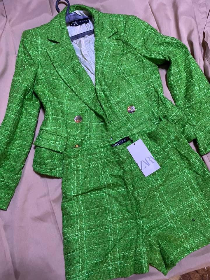 Zara tweed, Women's Fashion, Dresses & Sets, Sets or Coordinates on ...