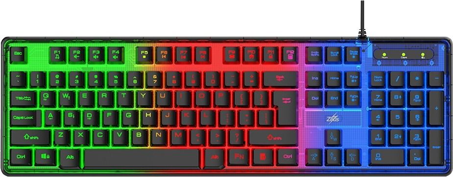 Zeus K988 ( Darth-Vader ) Real RGB Mechanical Feel Gaming Keyboard ...