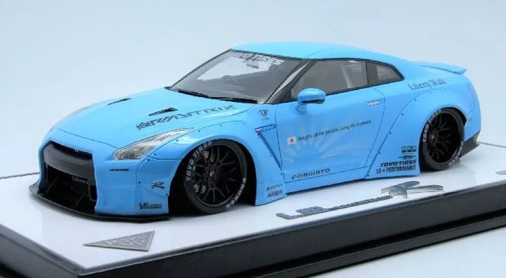 1/18 Liberty Walk LB*Works R35 GT-R Duck Tail Version - Pearl Light ...