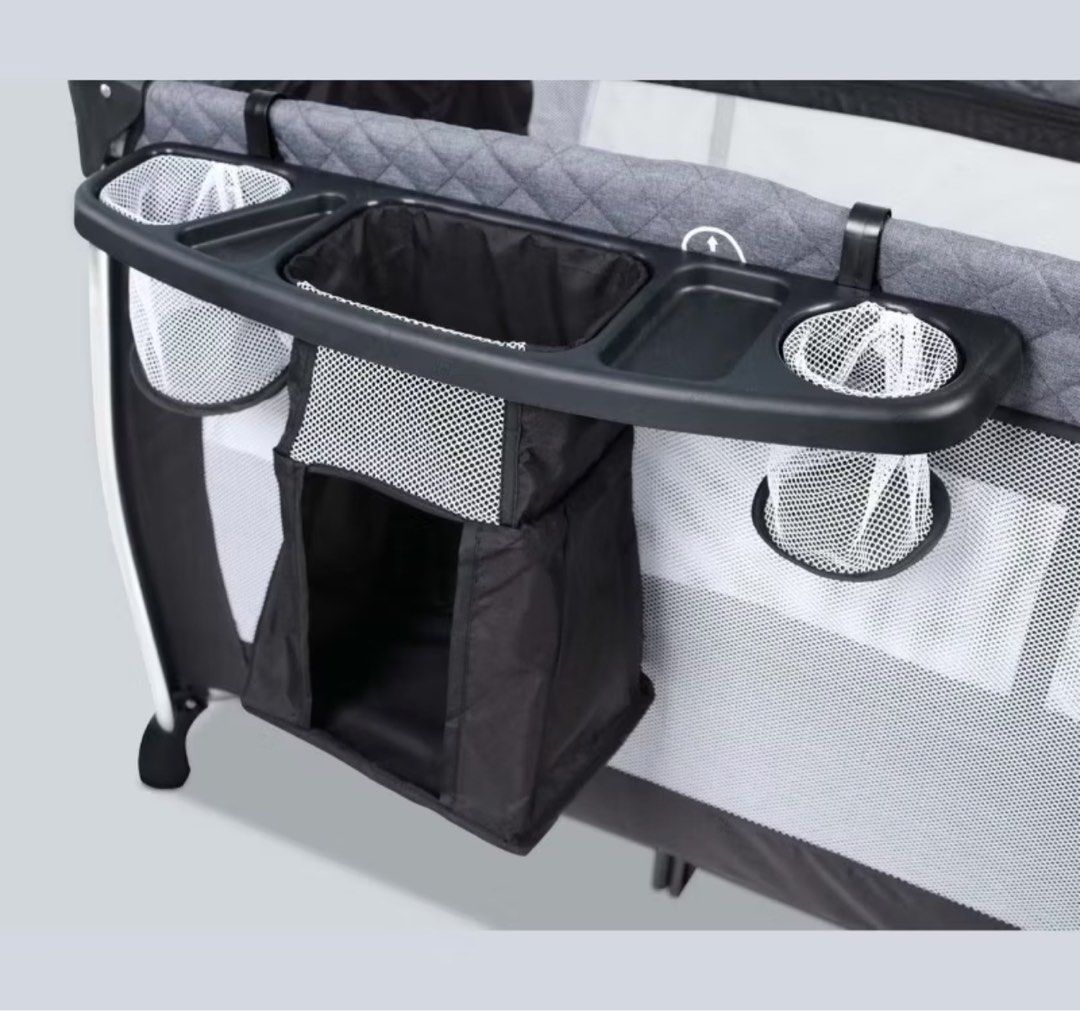 1pc Comfy Baby® Eve Travel Cot with Topper, Babies & Kids, Baby Nursery ...