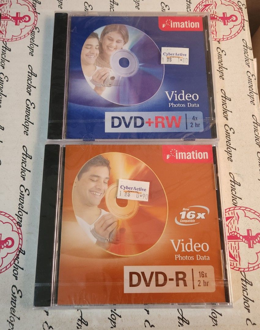 $2 NEW IMATION DVD RW R DISC, Hobbies & Toys, Music & Media, CDs & DVDs ...