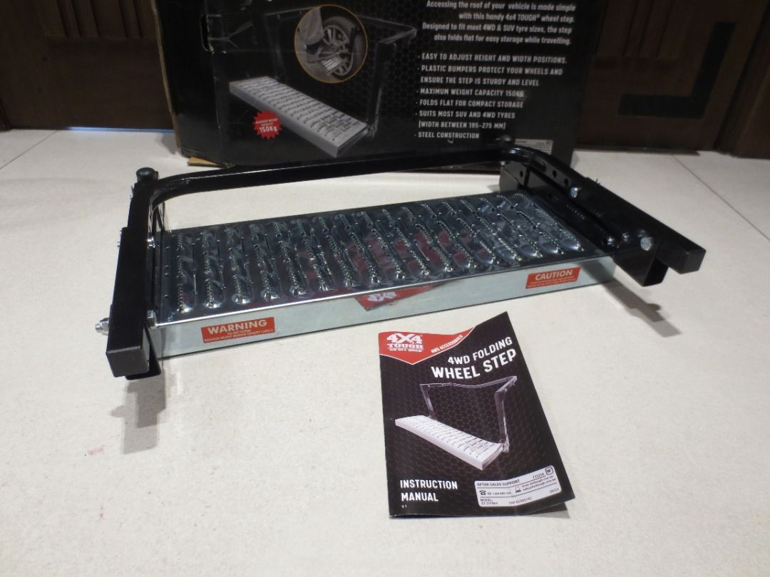 4X4 Tough Folding Wheel Step, Sports Equipment, Hiking & Camping on ...