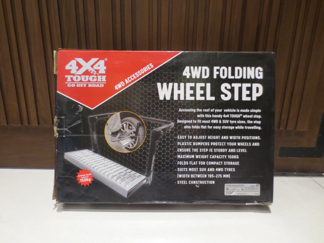 4X4 Tough Folding Wheel Step, Sports Equipment, Hiking & Camping on ...