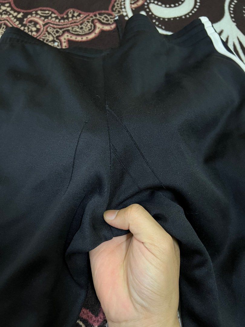 Adidas Open Hem SST Trackpants, Men's Fashion, Bottoms, Joggers on Carousell