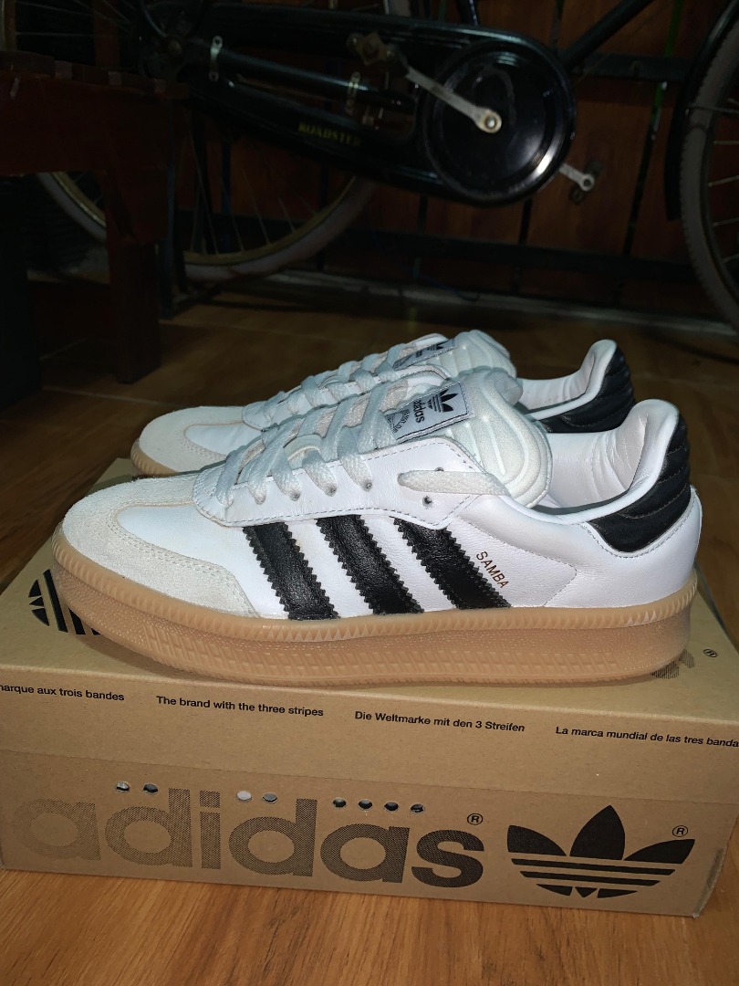 adidas samba XLG size 39 Cloud White, Fesyen Pria, Sepatu , Sneakers di ...