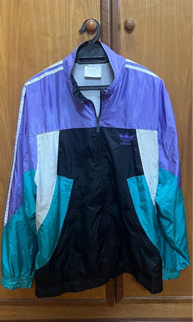 ADIDAS Vintage Shell Jacket, Men's Fashion, Coats, Jackets and ...