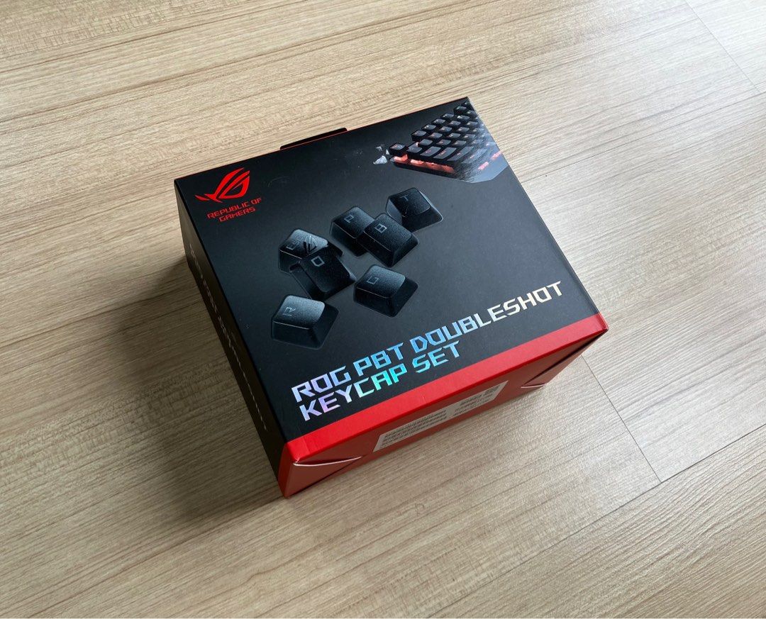 Asus ROG DoubleShot PBT keycap set, Computers & Tech, Parts ...