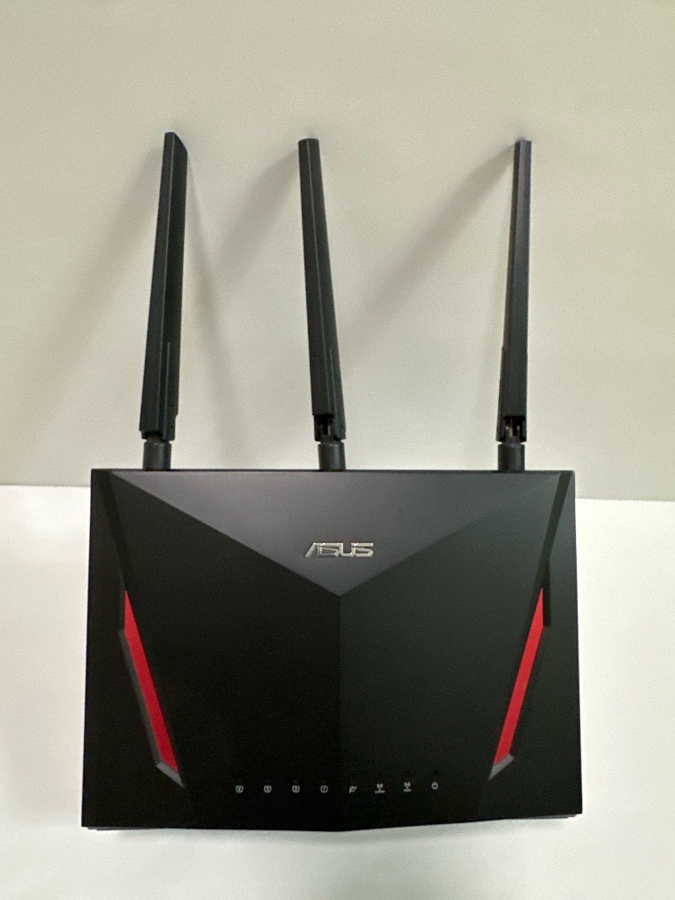Asus RT-AC86u AC2900 Router 華碩路由器, 電腦＆科技, 電腦周邊及配件, Wifi及上網相關產品 - Carousell